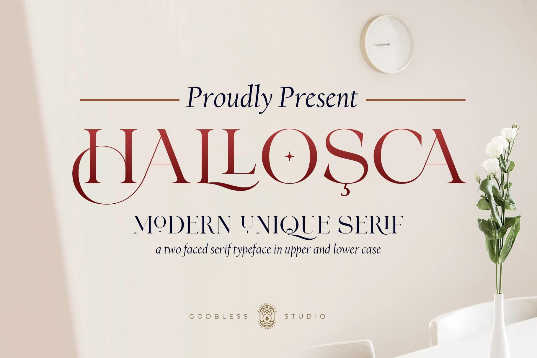 Hallosca Font - Download Free Fonts
