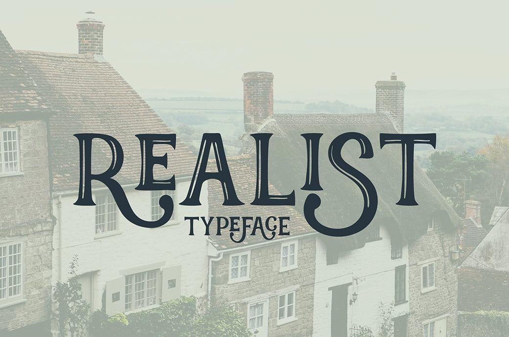 Realist Font - FontforFree
