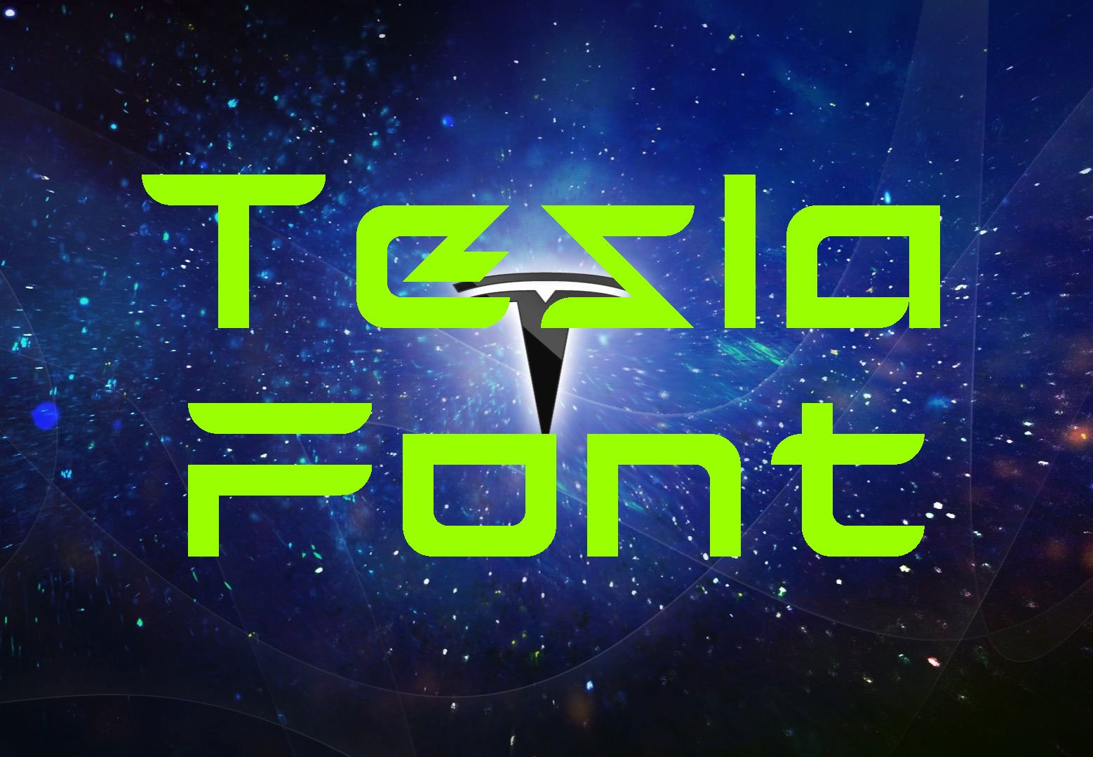 Tesla Font - FontforFree