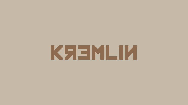 Kremlin Font - FontforFree