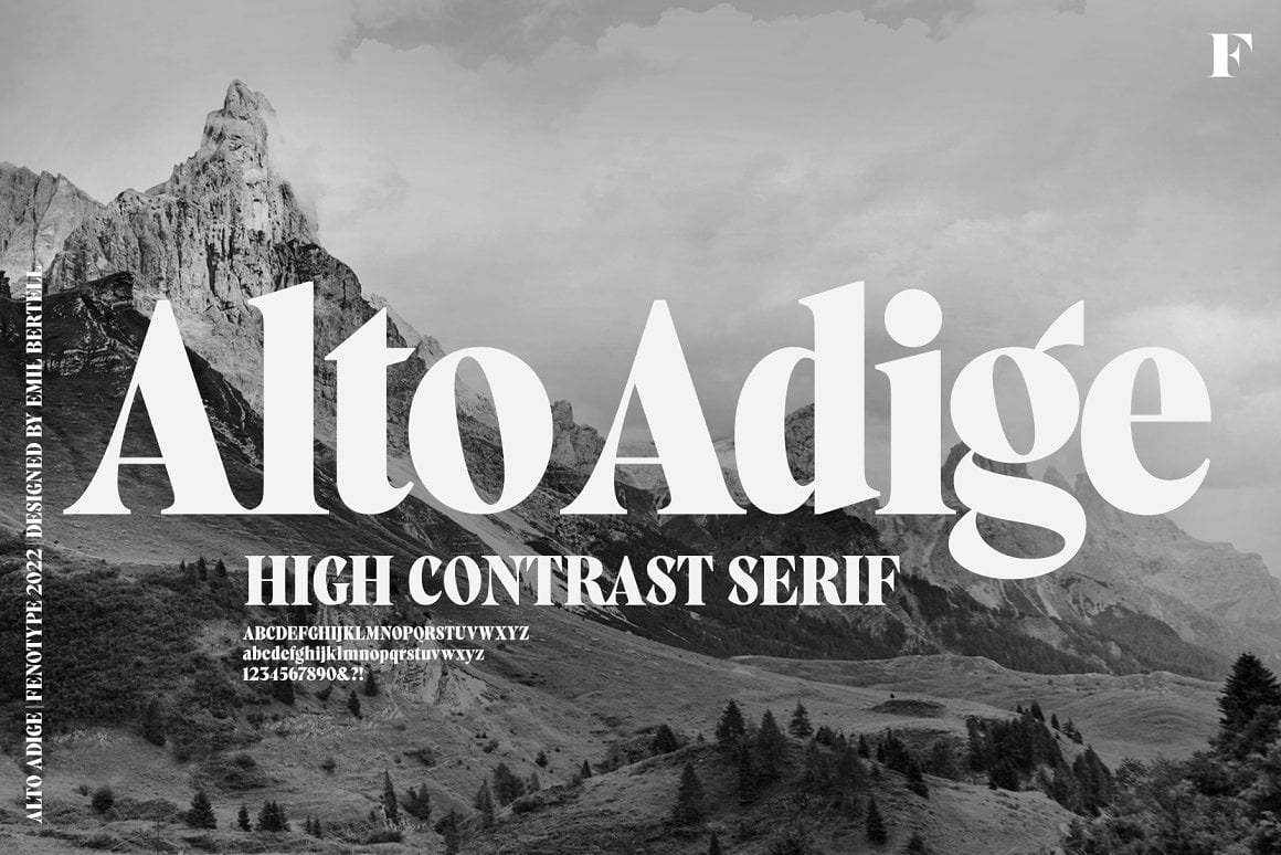 Alto Adige Font - Download Free Fonts