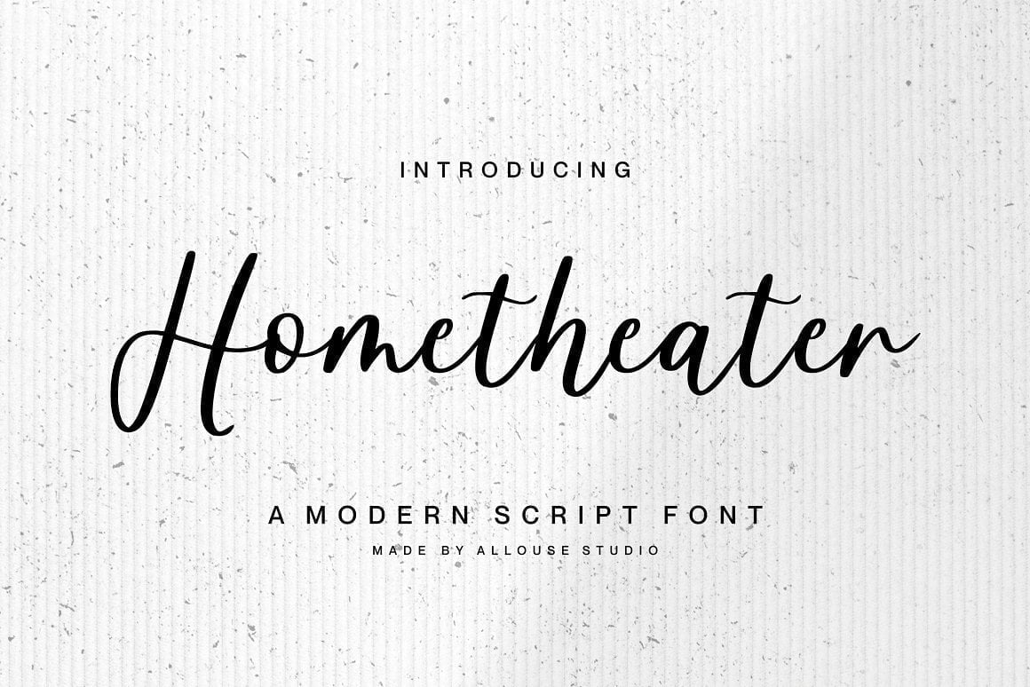 Hometheater Font - Download Free Fonts