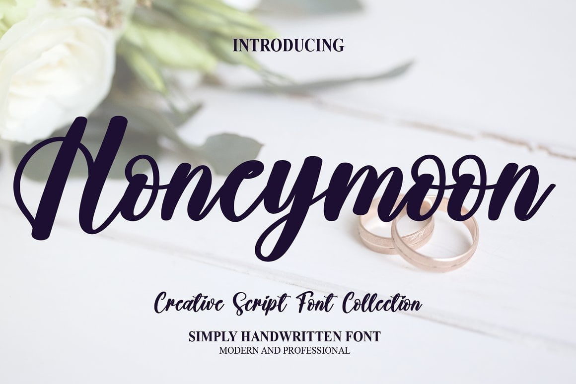 Honeymoon Font - FontforFree