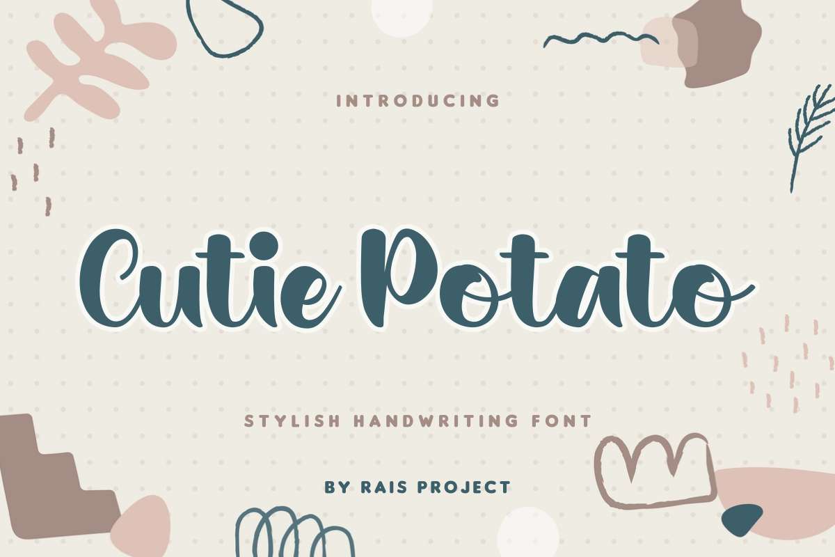 Cutie Potato Font - Download Free Fonts