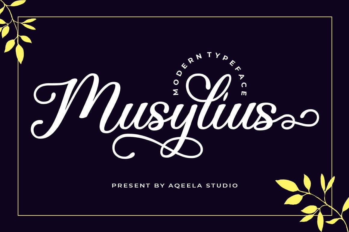 Musylius Font - Download Free Fonts