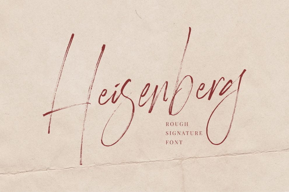 Heisenberg Font - Download Free Fonts