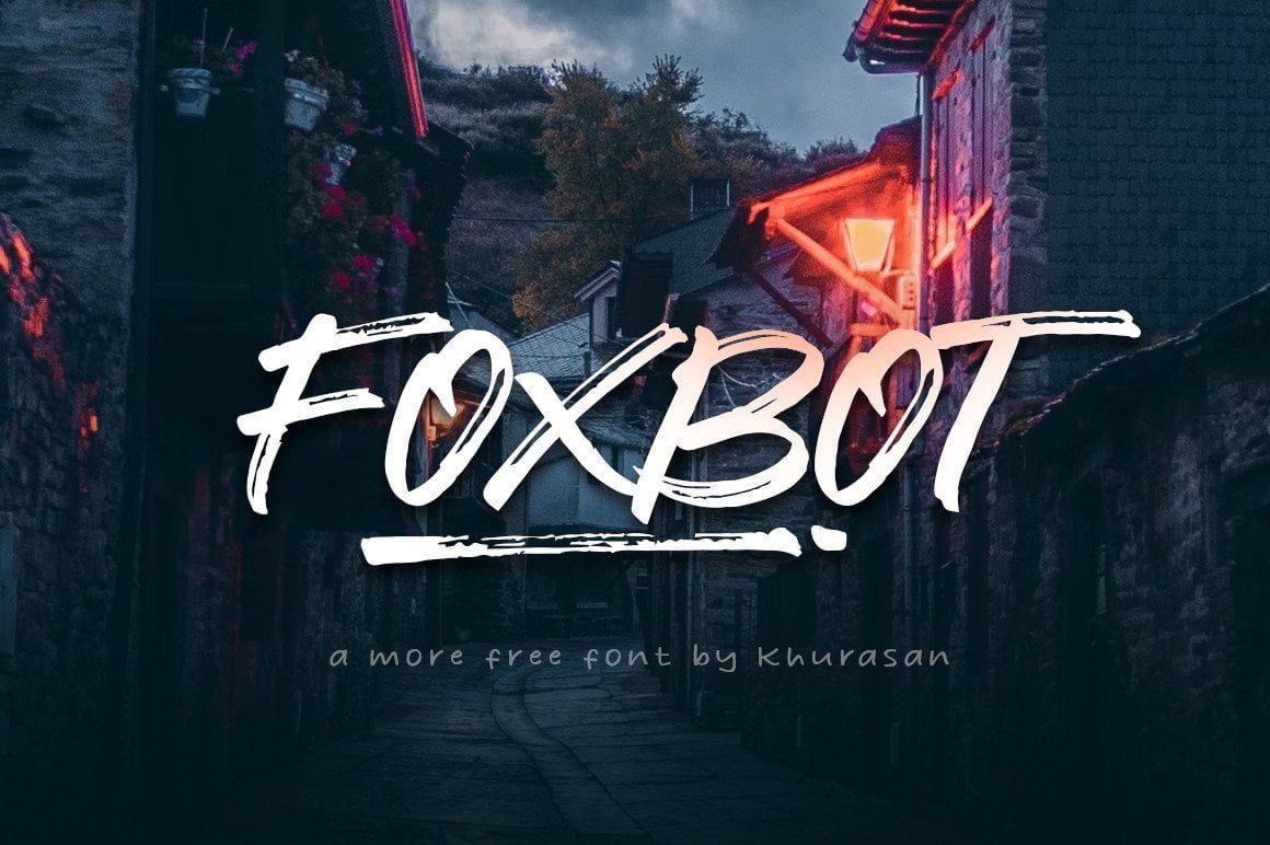 Foxbot Font - Download Free Fonts