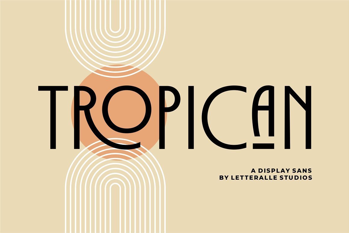 Tropican Font - Download Free Fonts