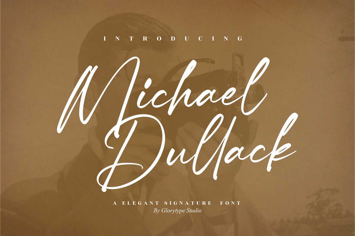 Michael Dullack Font - Download Free Fonts