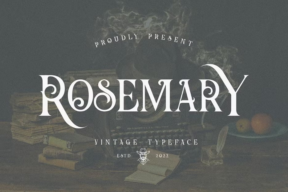 Rosemary Font - Download Free Fonts