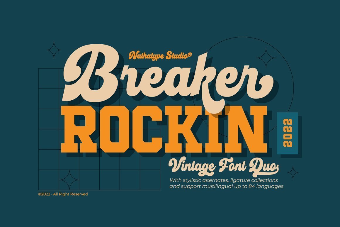 Breaker Rockin Font - Download Free Fonts