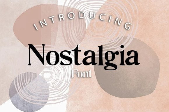 Nostalgia Font - Download Free Fonts
