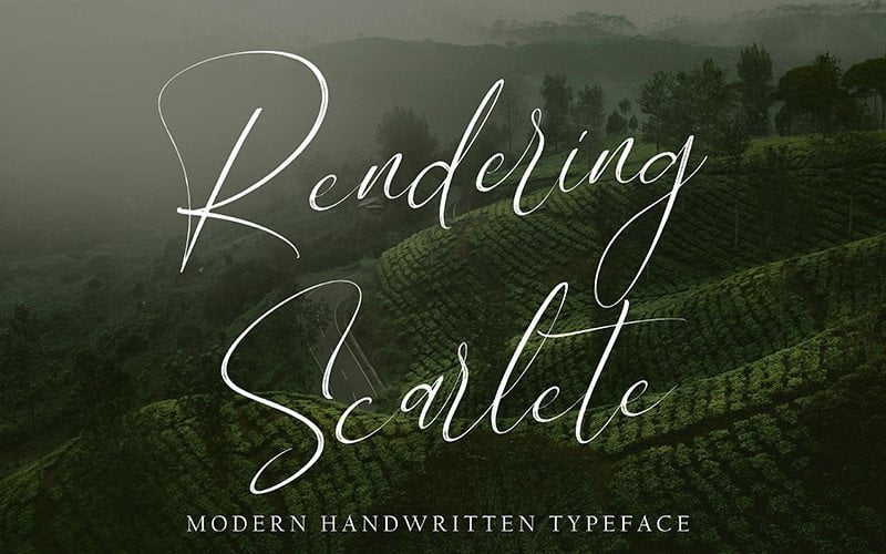 Rendering Scarlete Font - Download Free Fonts