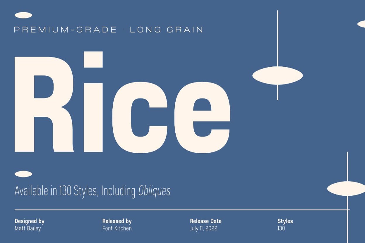 Rice Font Family - Download Free Fonts