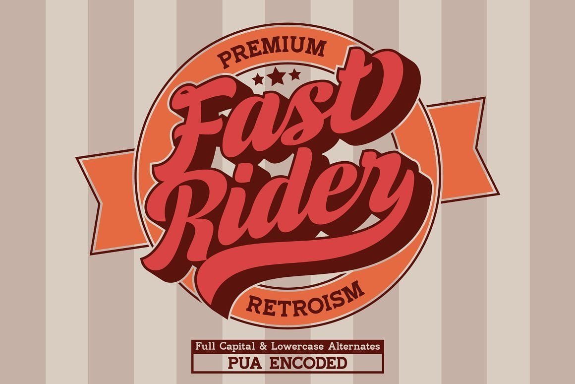 Fast Rider Font - Download Free Fonts