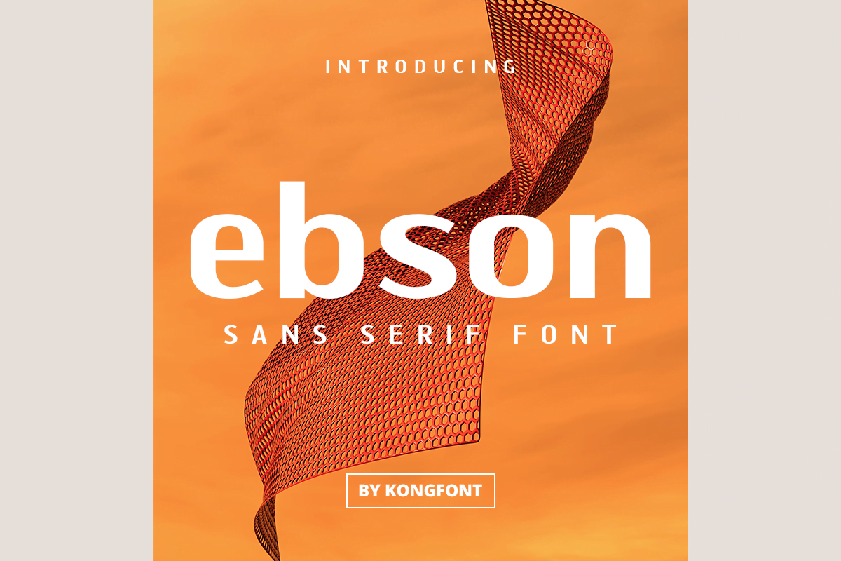 Ebson Font - Download Free Fonts