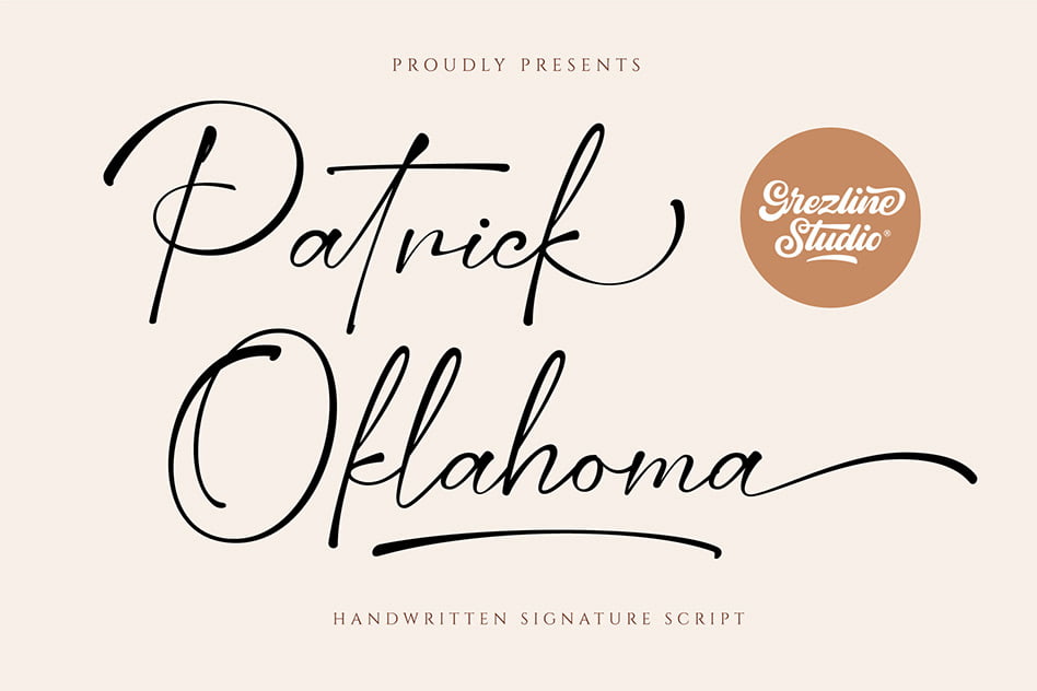 Patrick Oklahoma Font - Download Free Fonts