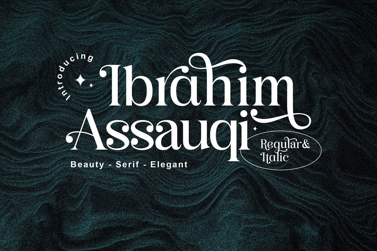 Ibrahim Assauqi Font - Download Free Fonts