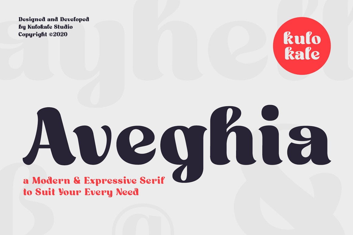 Aveghia Font - Download Free Fonts