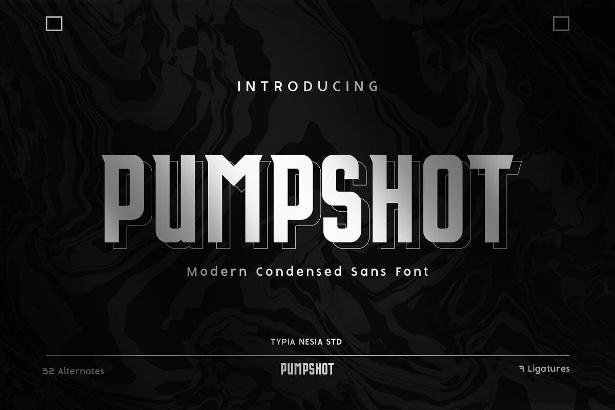 Pumpshot Font - Download Free Fonts