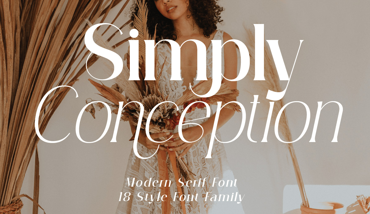 Simply Conception Font Family - Download Free Fonts