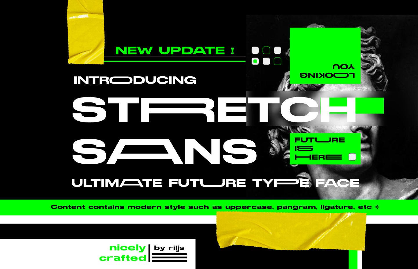 Stretch Sans Font - Download Free Fonts