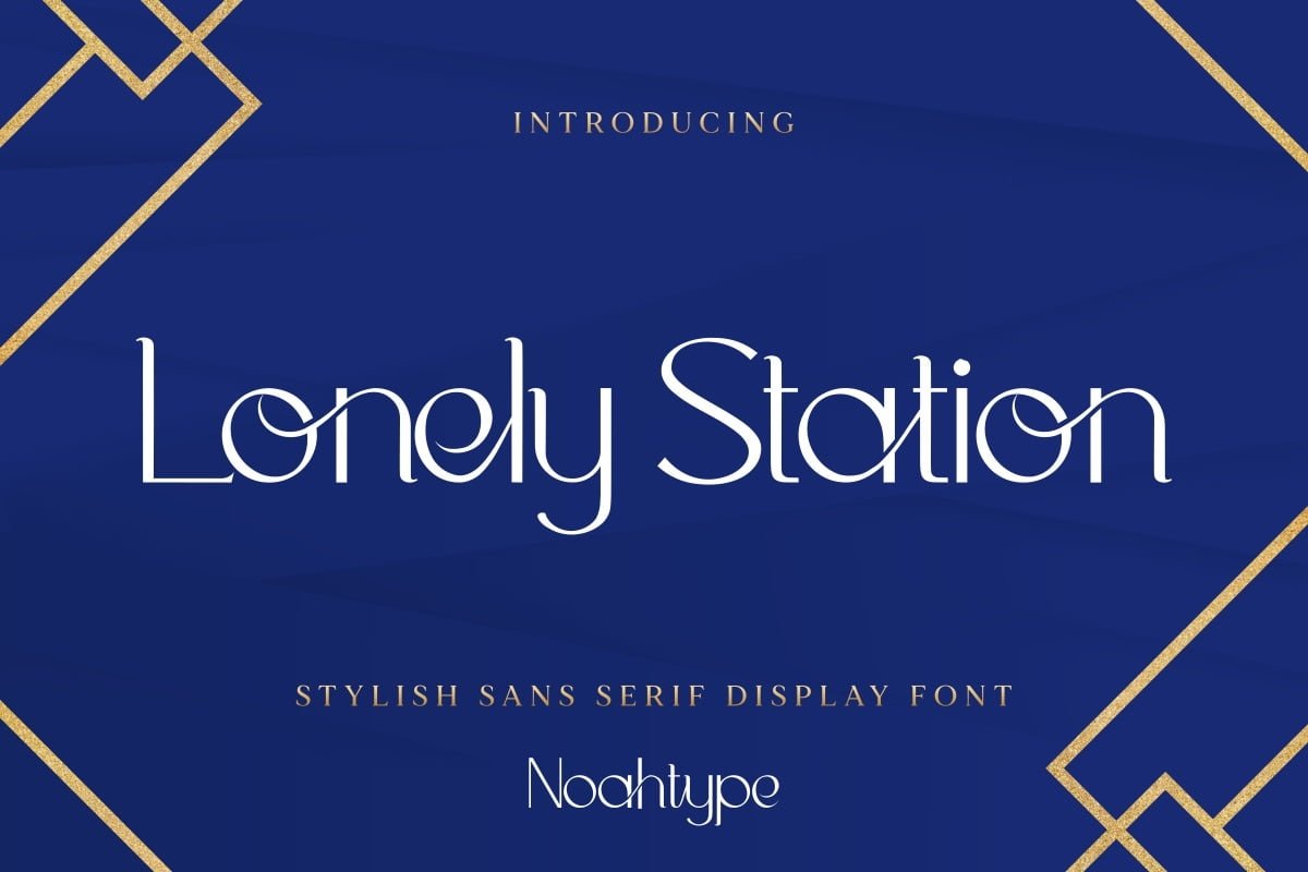 Lonely Station Font - Download Free Fonts