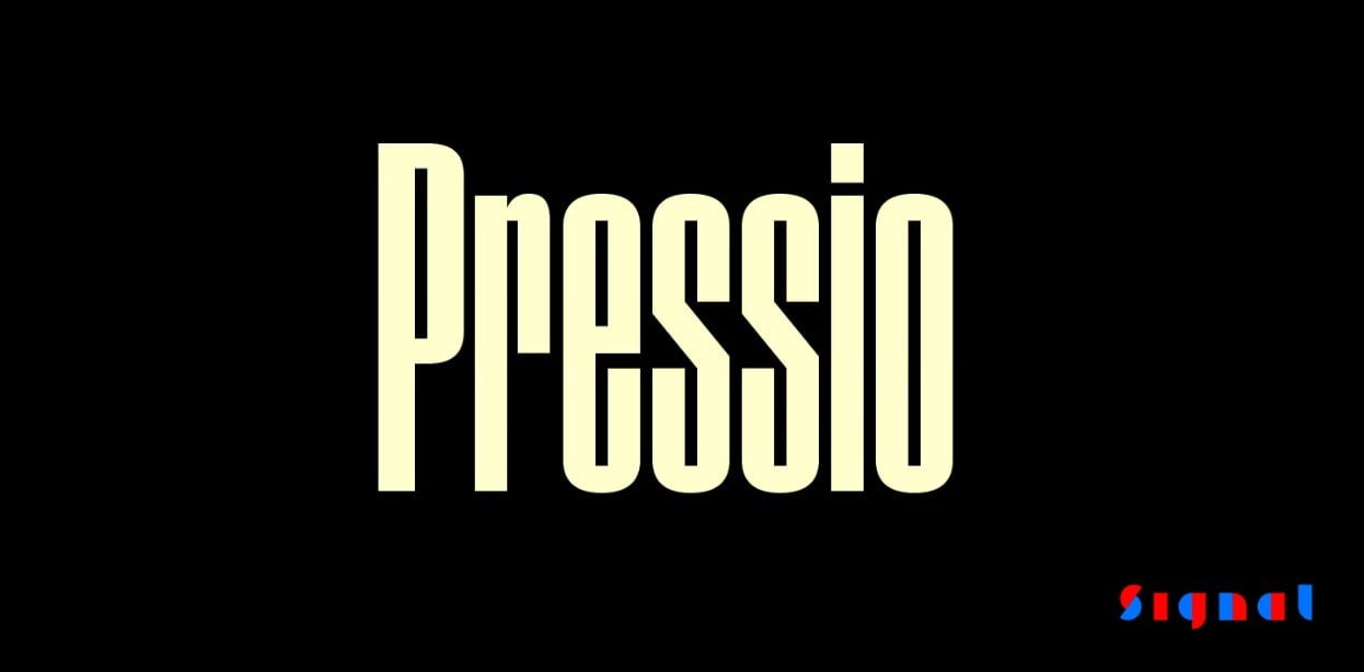 Pressio Font Family - Download Free Fonts