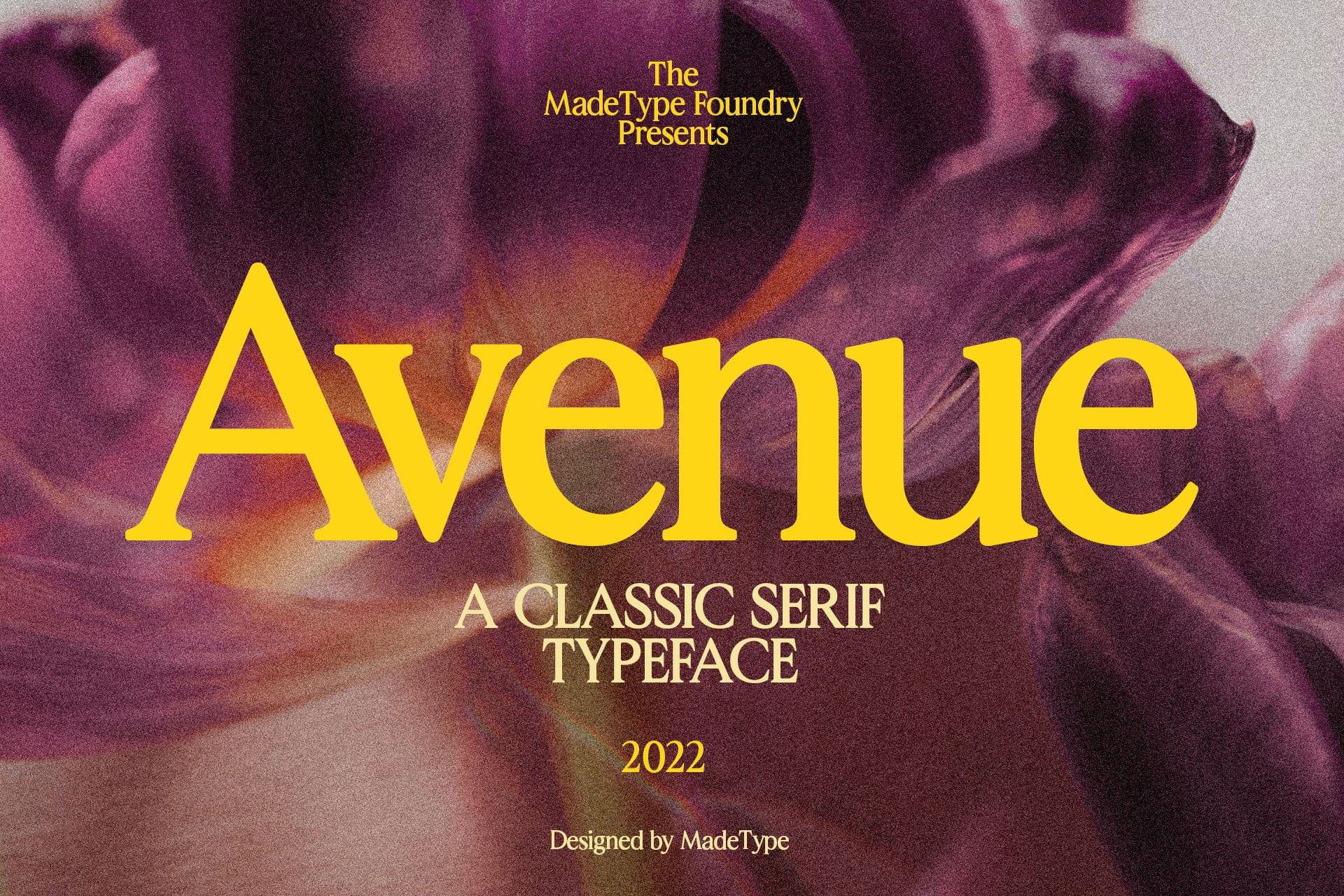 Avenue Font - FontforFree