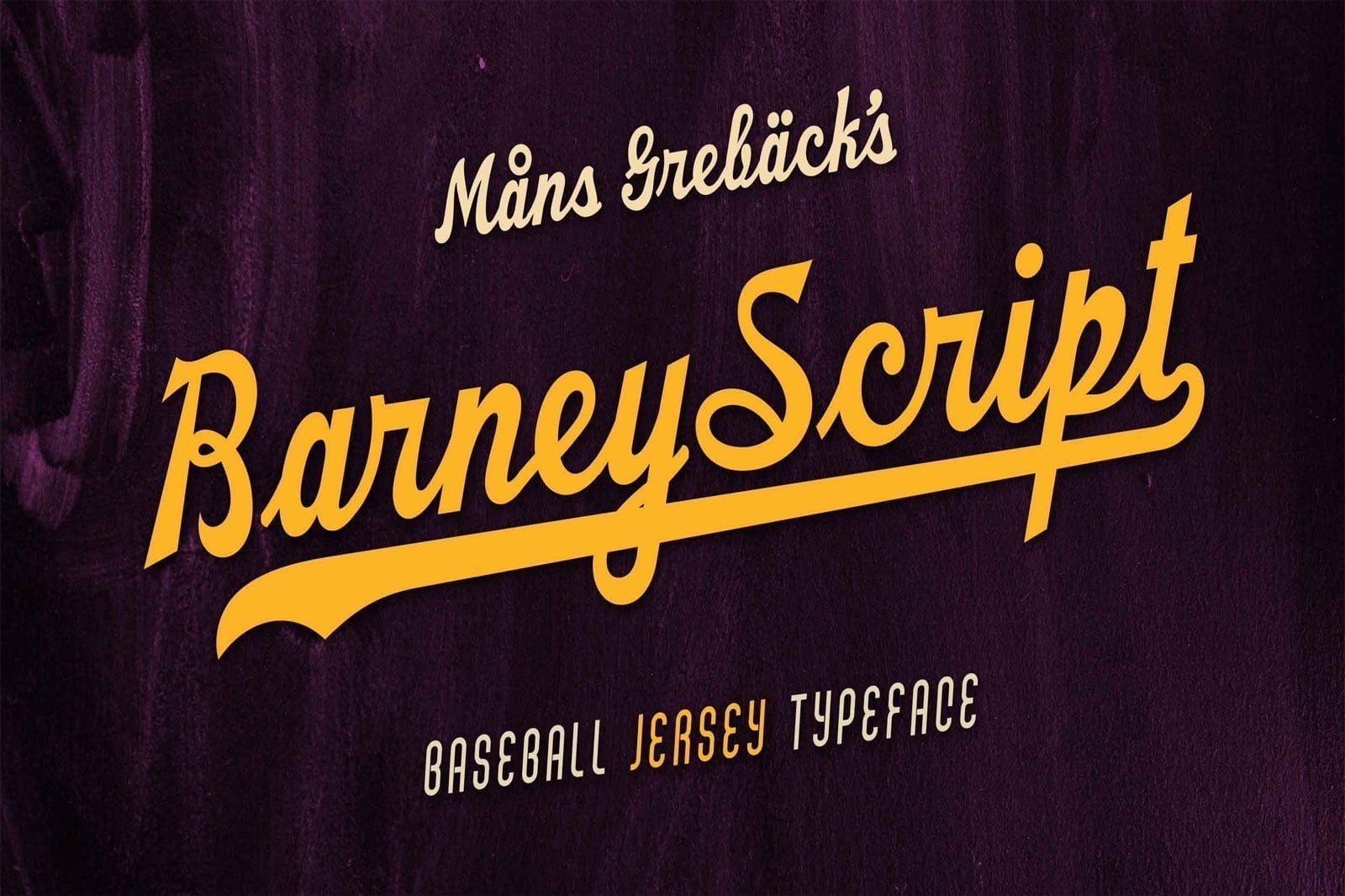 Barney Script Font - Download Free Fonts