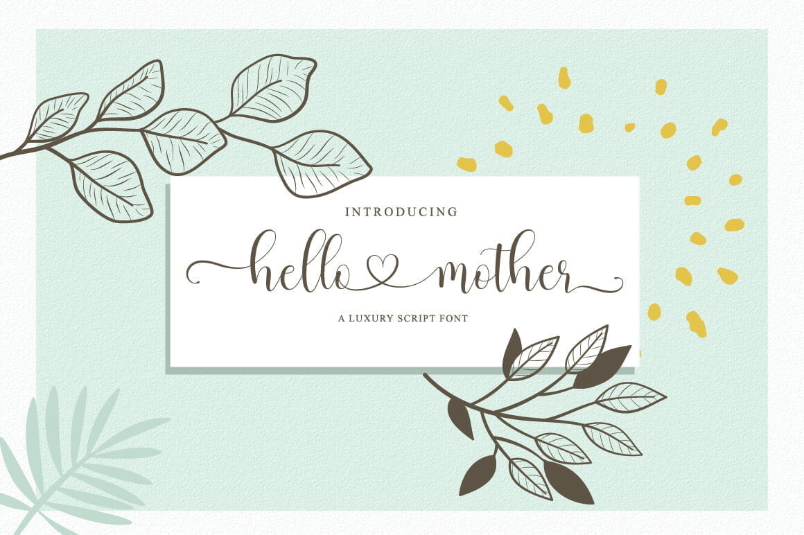 Hello Mother Font - Download Free Fonts