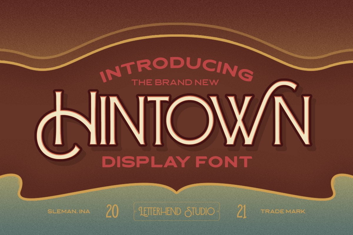 Hintown Font - Download Free Fonts