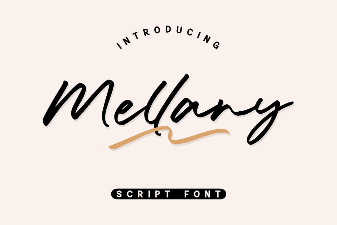 Mellany Font - Download Free Fonts