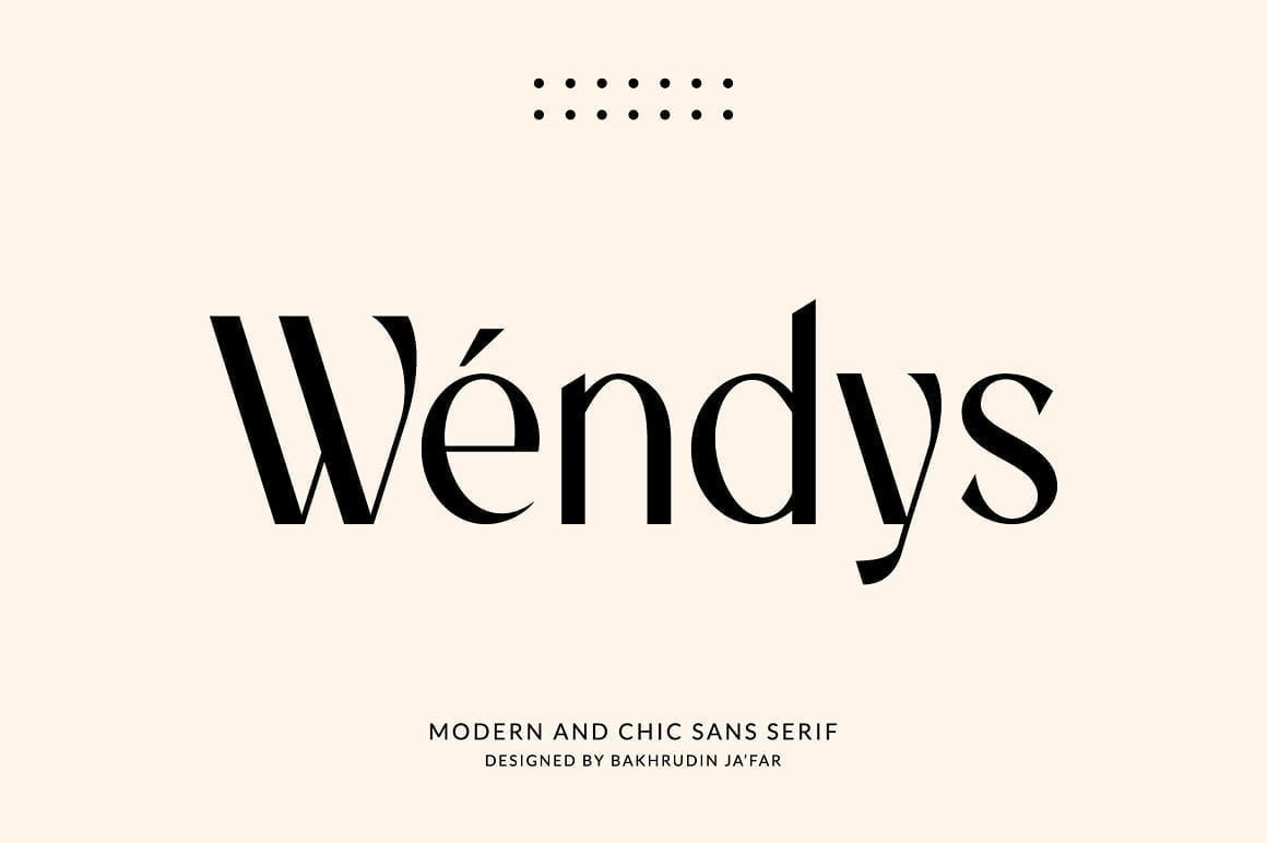 Wendys Font - Download Free Fonts
