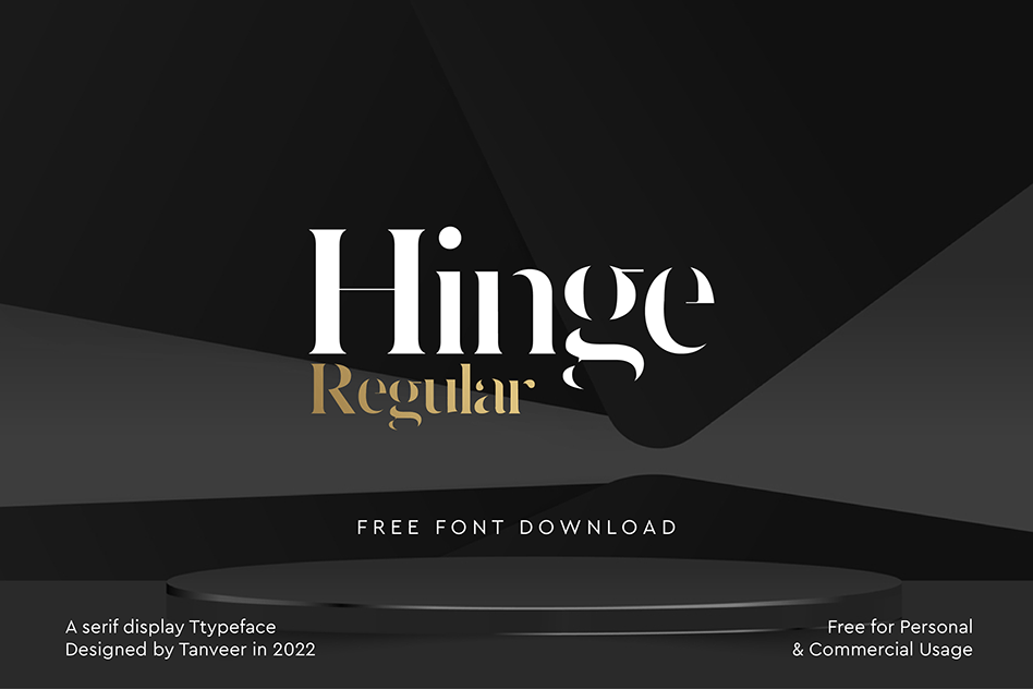 Hinge Font - Download Free Fonts