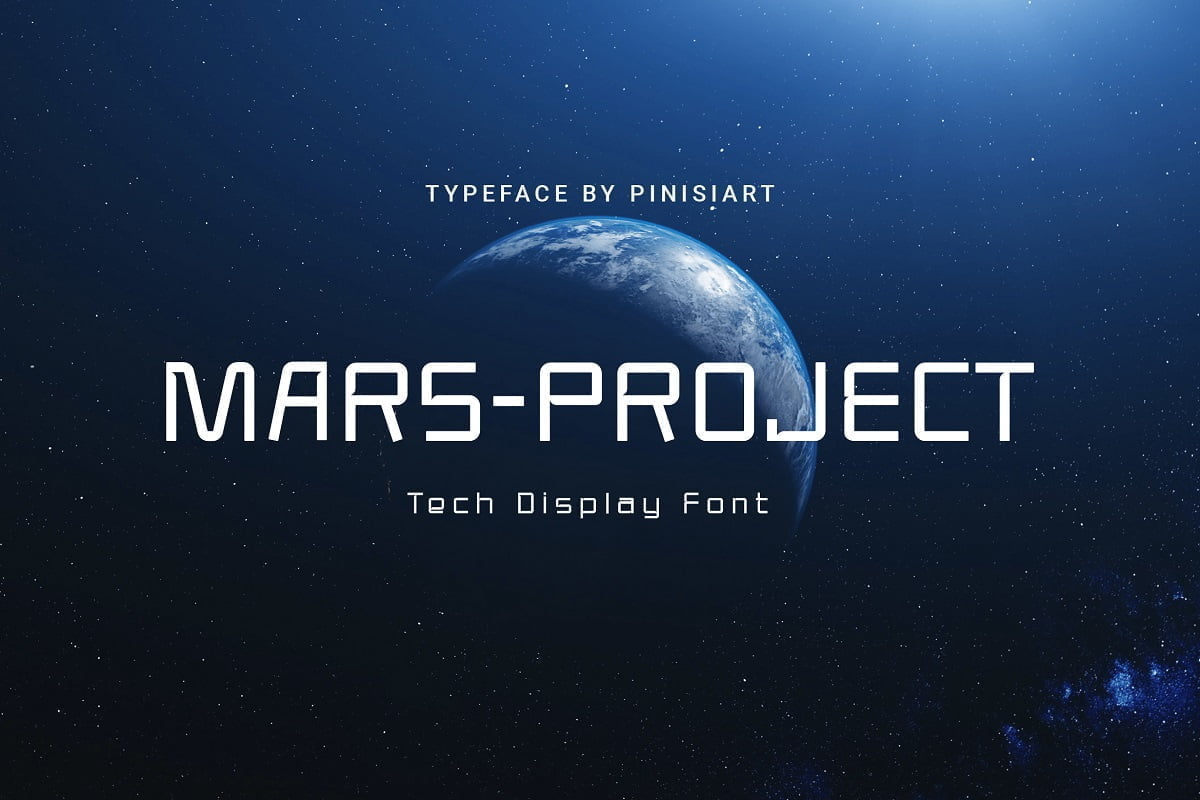 MARS PROJECT Font - Download Free Fonts