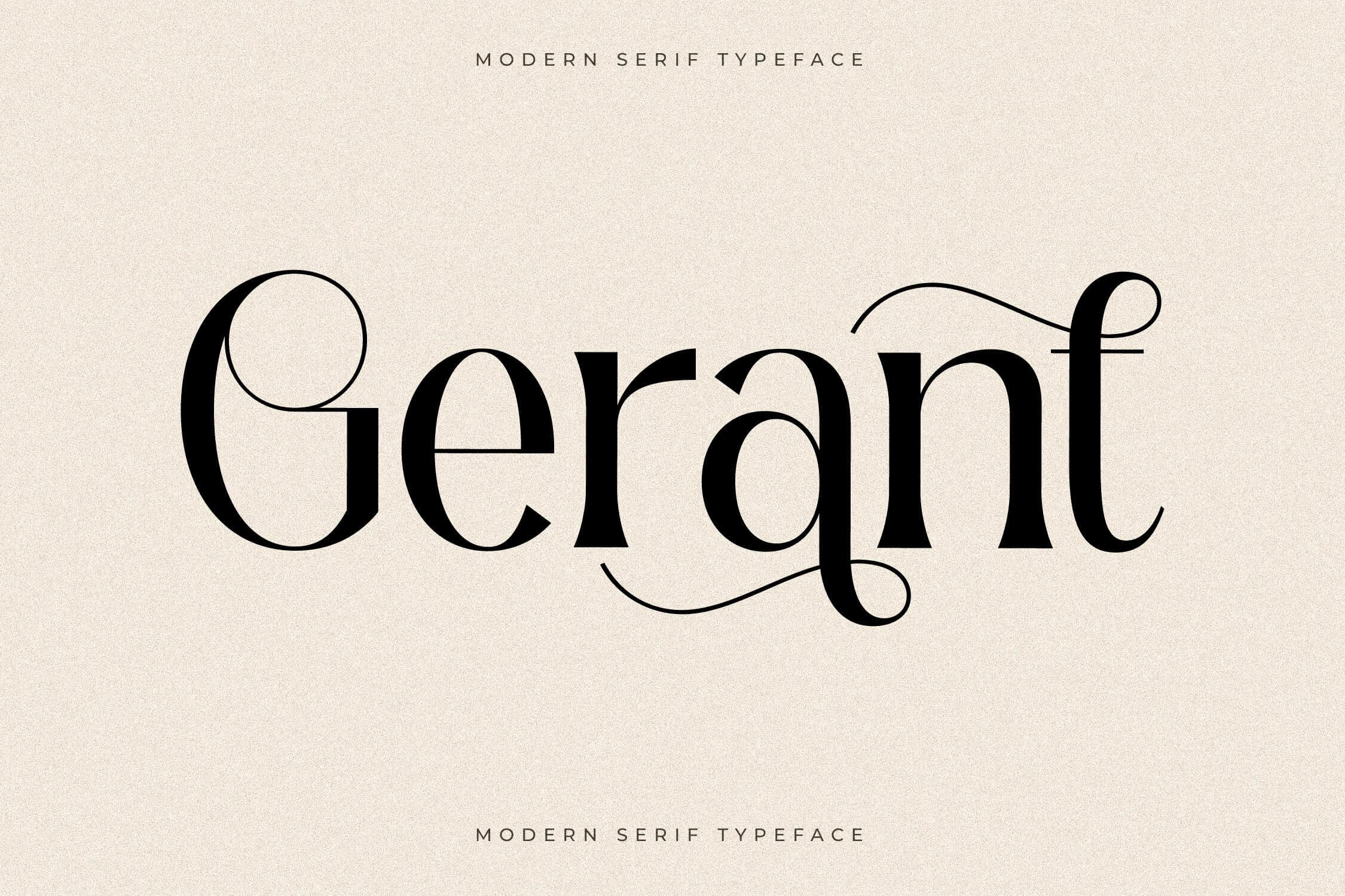 Gerant Font - Download Free Fonts