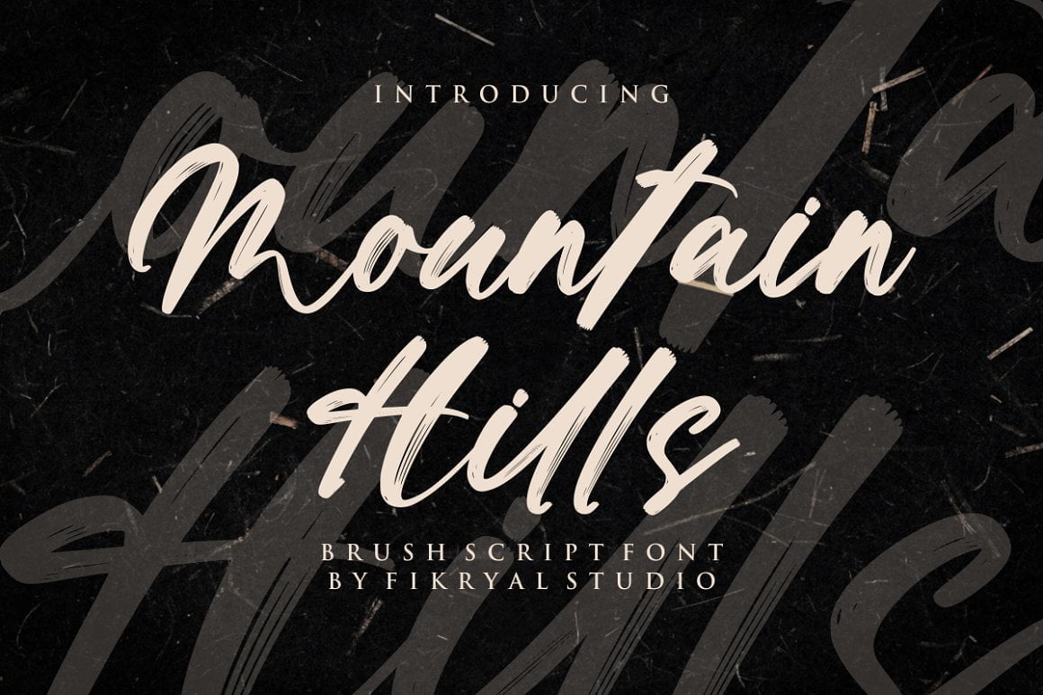 Mountain Hills Font - Download Free Fonts