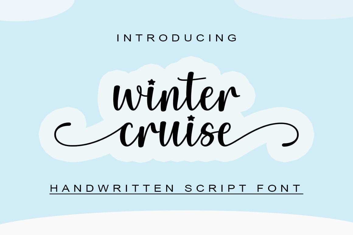 Winter Cruise Font - Download Free Fonts