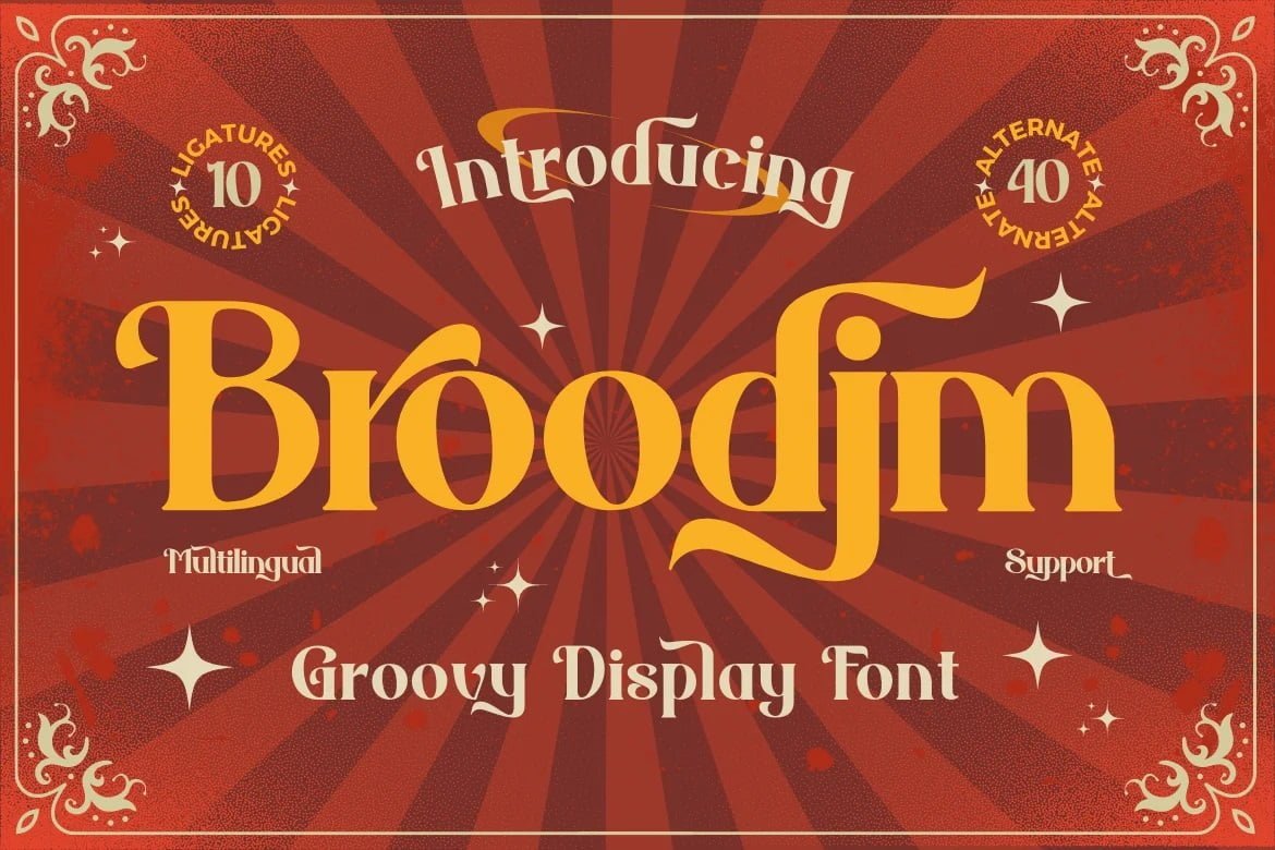 Broodim Font - Download Free Fonts