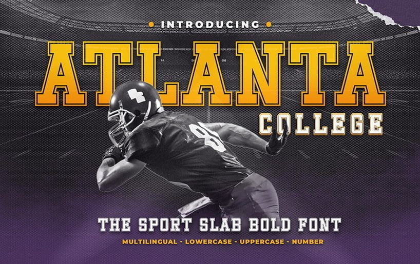 Atlanta College Font - Download Free Fonts
