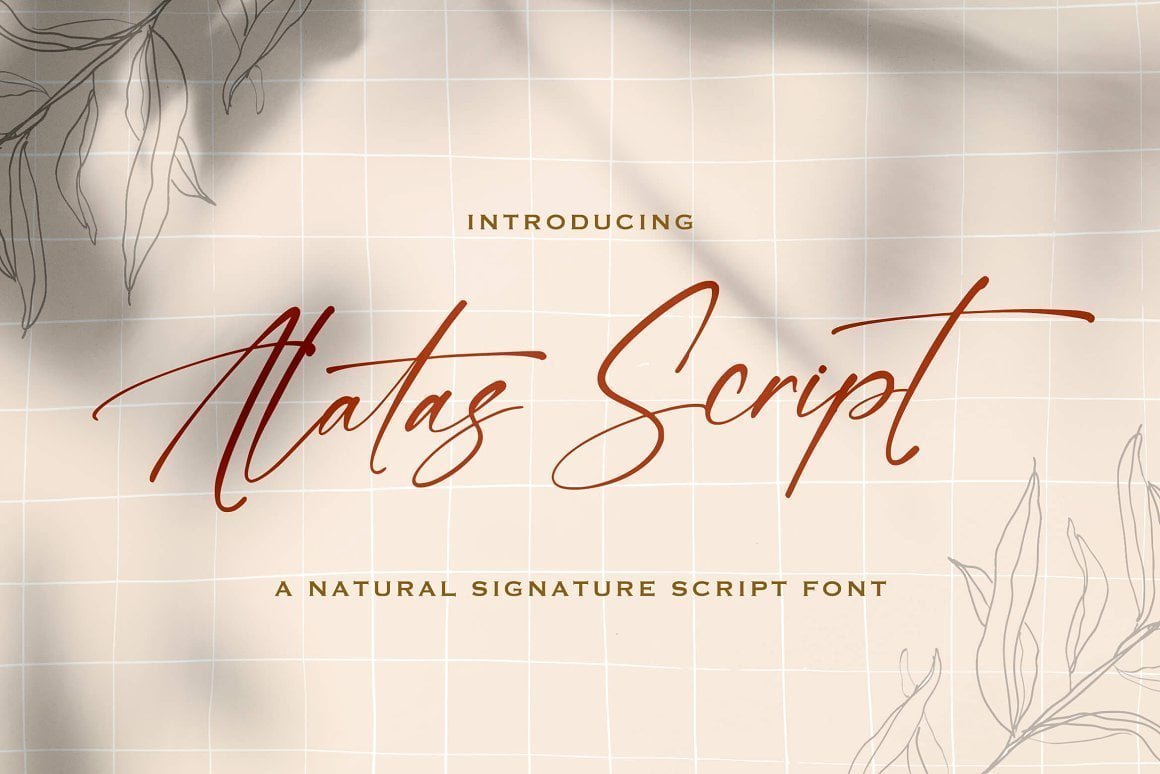 Alatas Script Font - Download Free Fonts