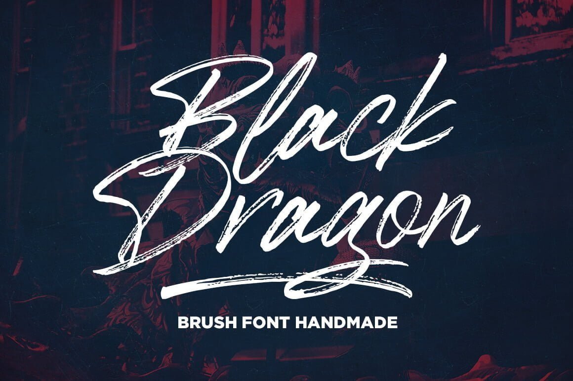 Black Dragon Font Family - Download Free Fonts
