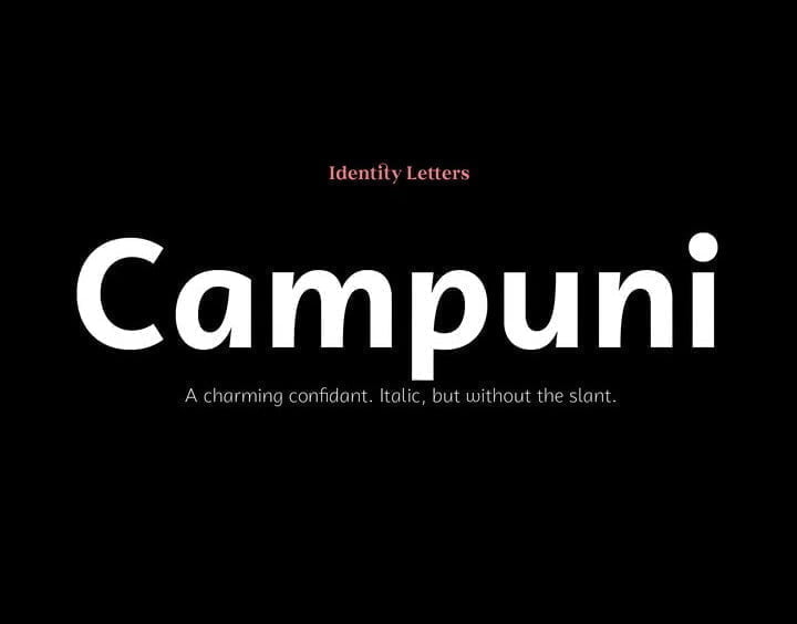 Campuni Font Family - Download Free Fonts