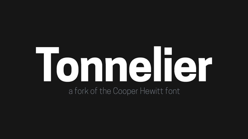 Tonnelier Font Family - Download Free Fonts