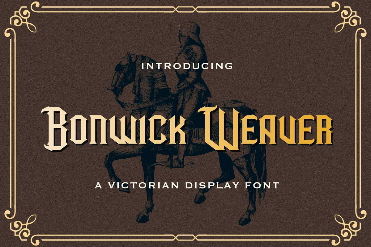 Bonwick Weaver Font - Download Free Fonts