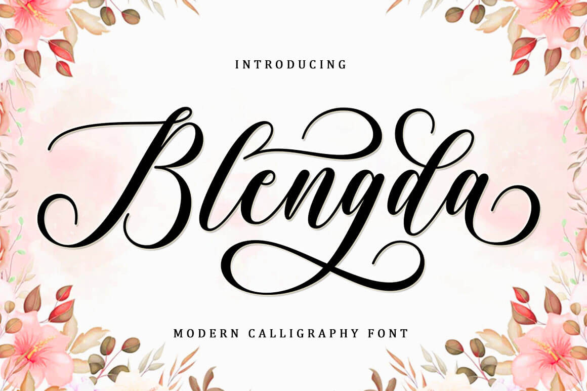 Blengda Font - Download Free Fonts