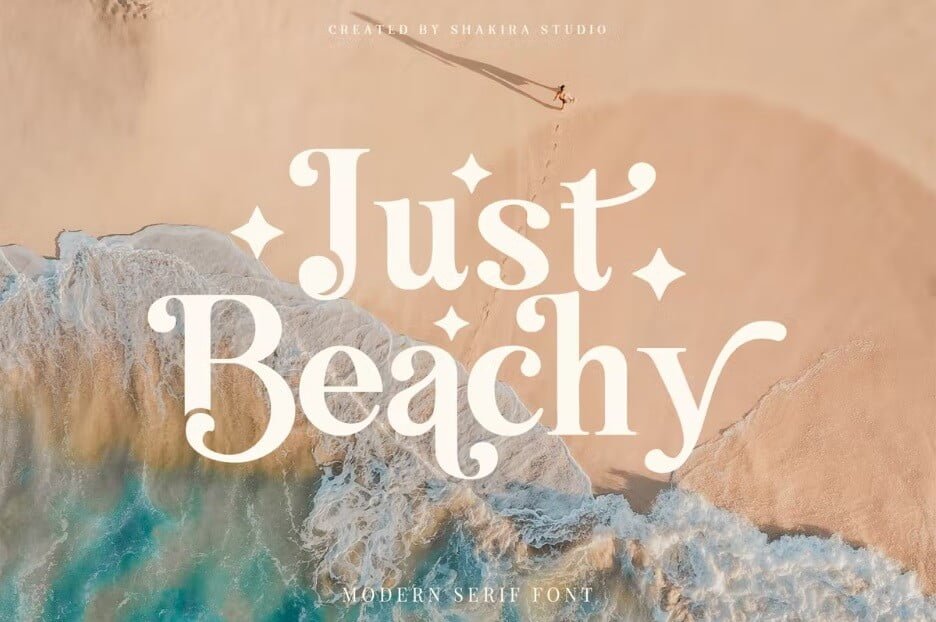 Just Beachy Font - Download Free Fonts