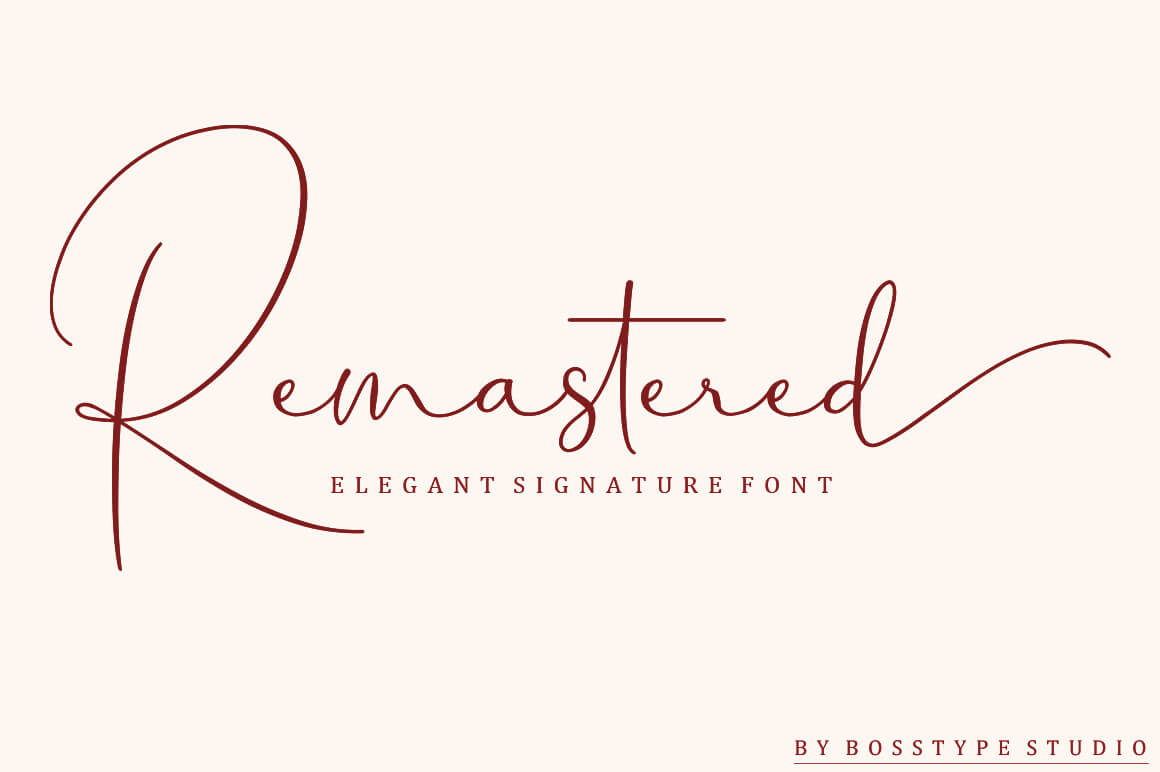 Remastered Font - Download Free Fonts