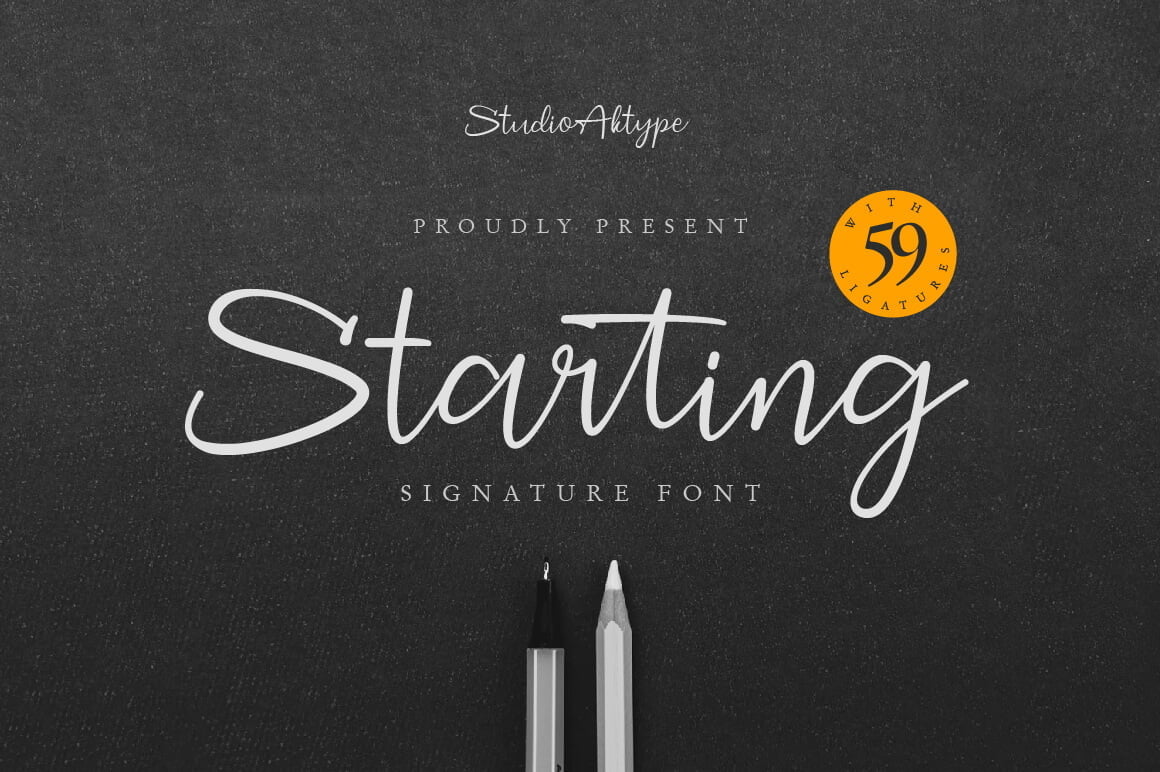 Starting Font - Download Free Fonts